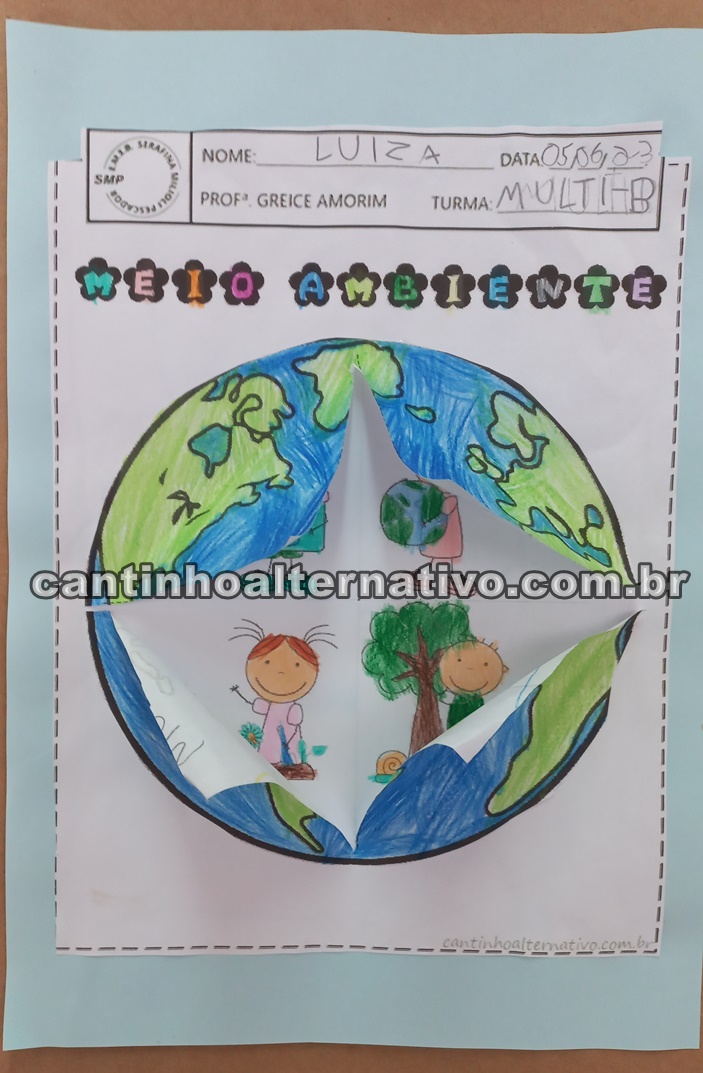 Atividade Interativa Sobre o Meio Ambiente - Ed. Infantil - Cantinho ...